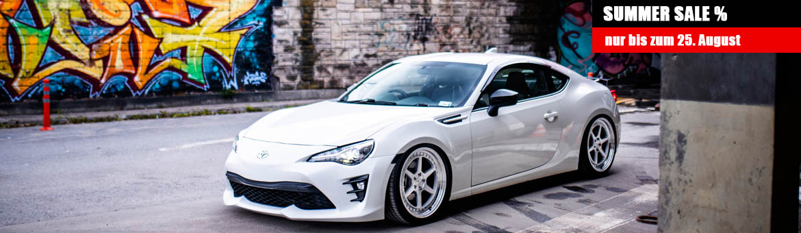 Japan Racing - JR Wheels inkl. Montagekit